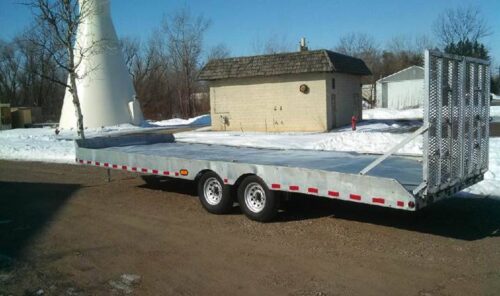 RW12 equipment trailer | Remackel Trailers